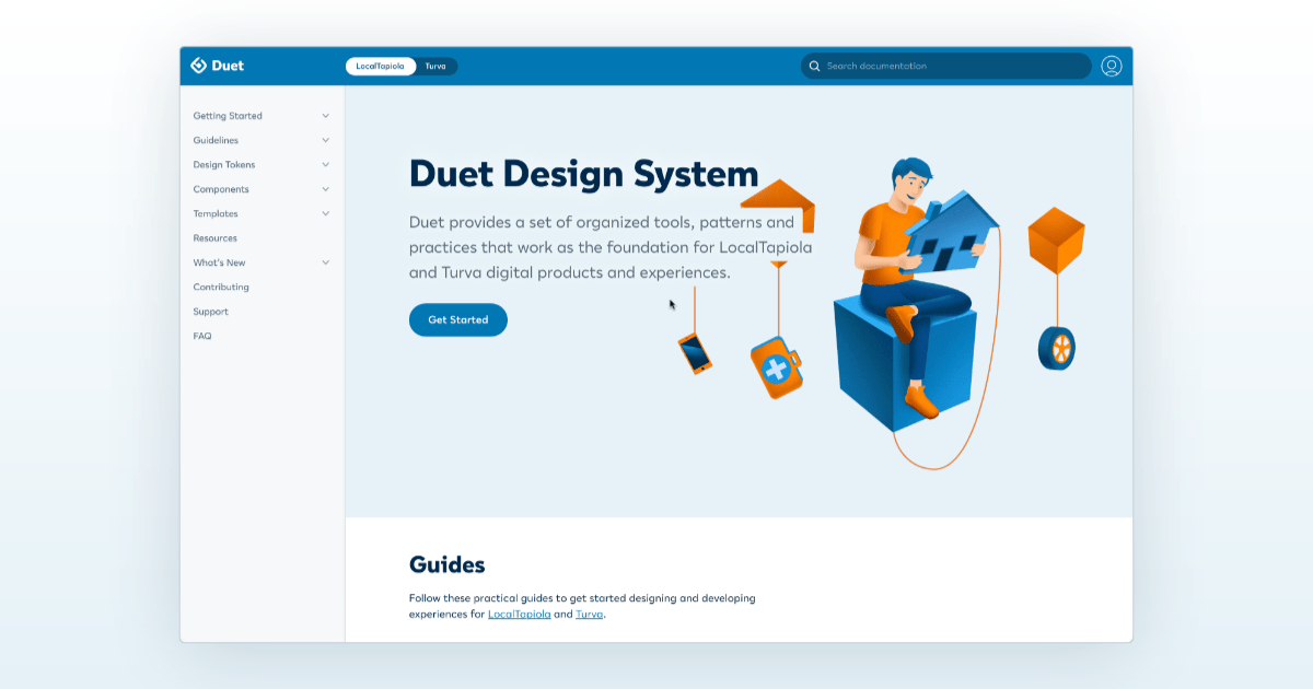 Duet | DesignSystemHunt.com