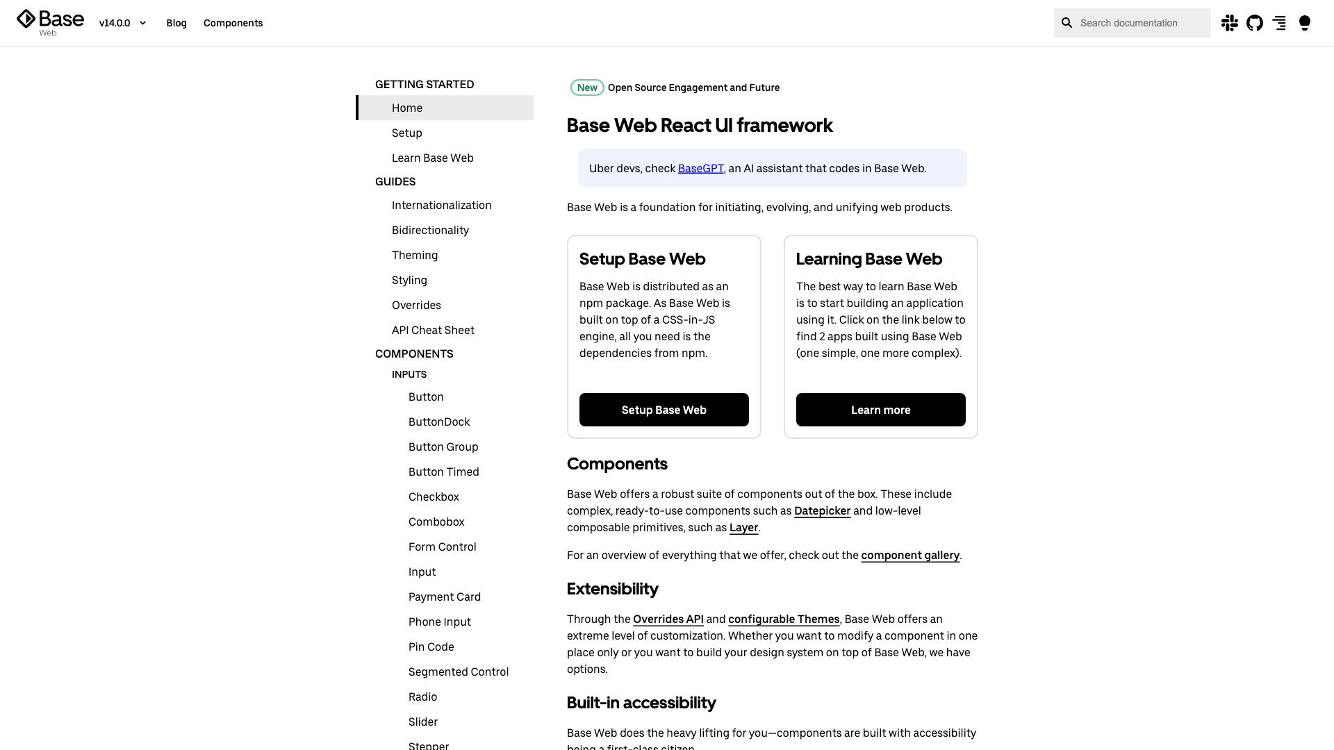 Base Web | DesignSystemHunt.com