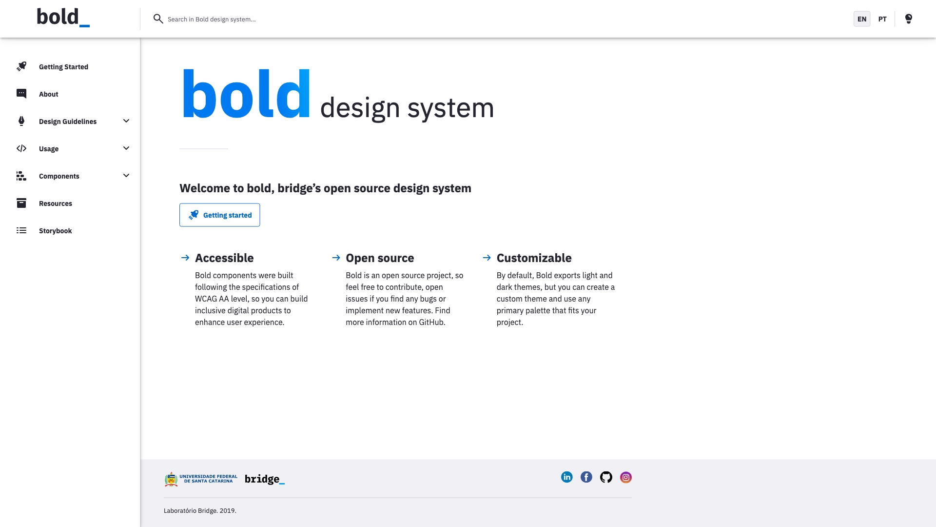 Bold Design System | DesignSystemHunt.com