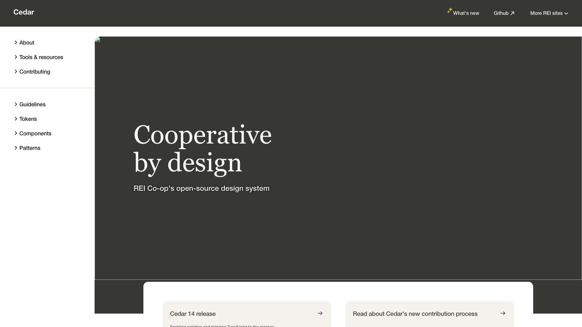 Cedar | DesignSystemHunt.com