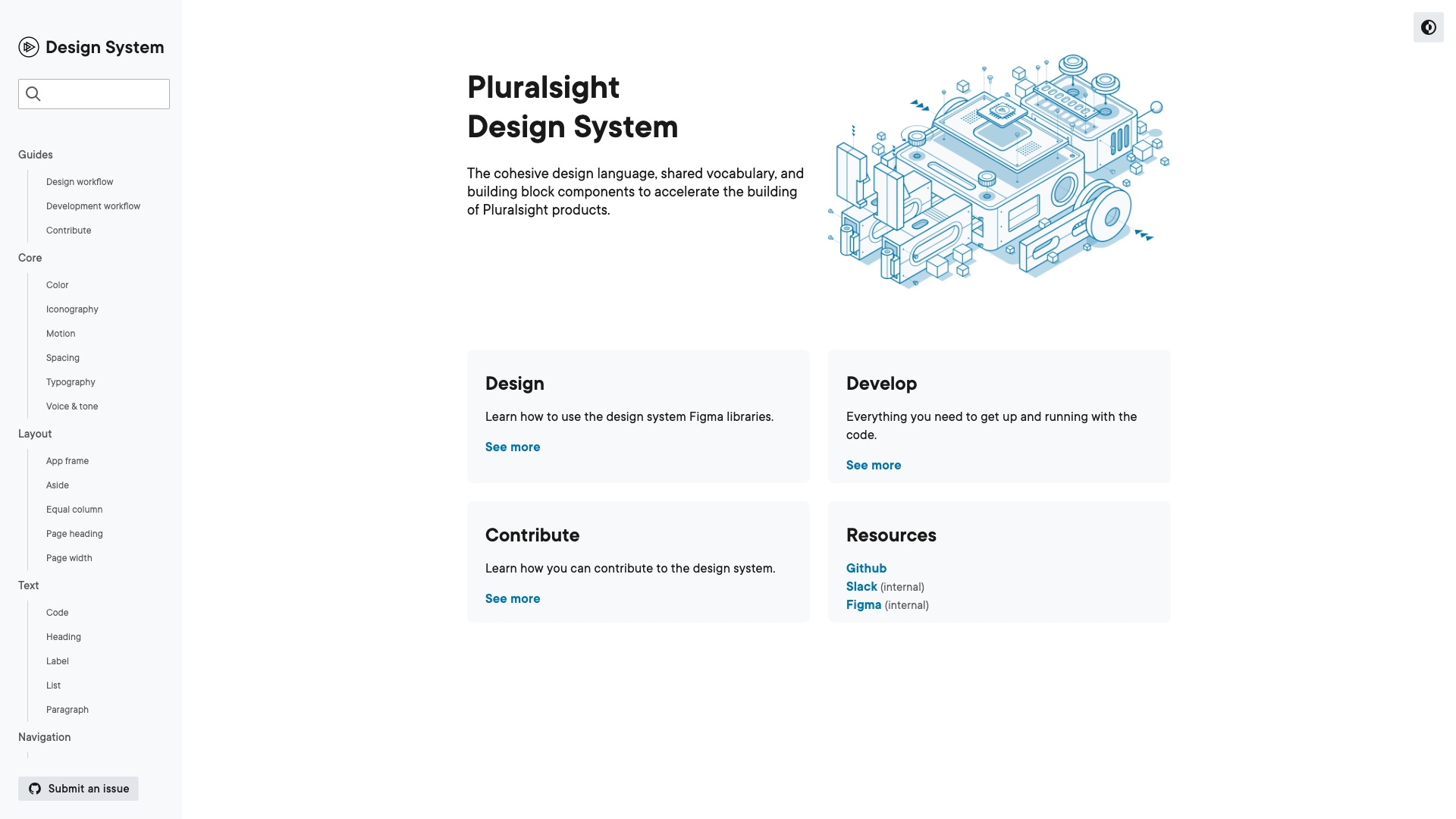 Pluralsight Design System | DesignSystemHunt.com