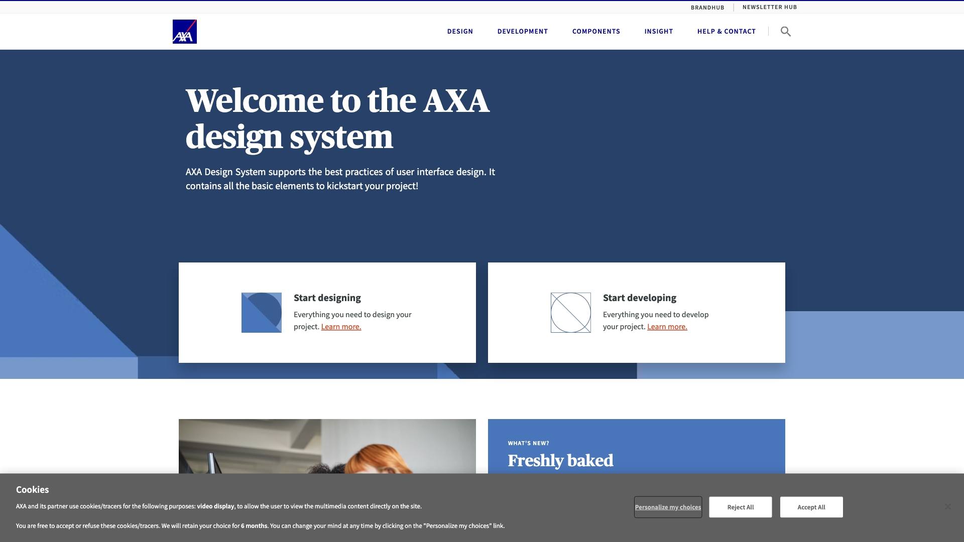 AXA design system | DesignSystemHunt.com