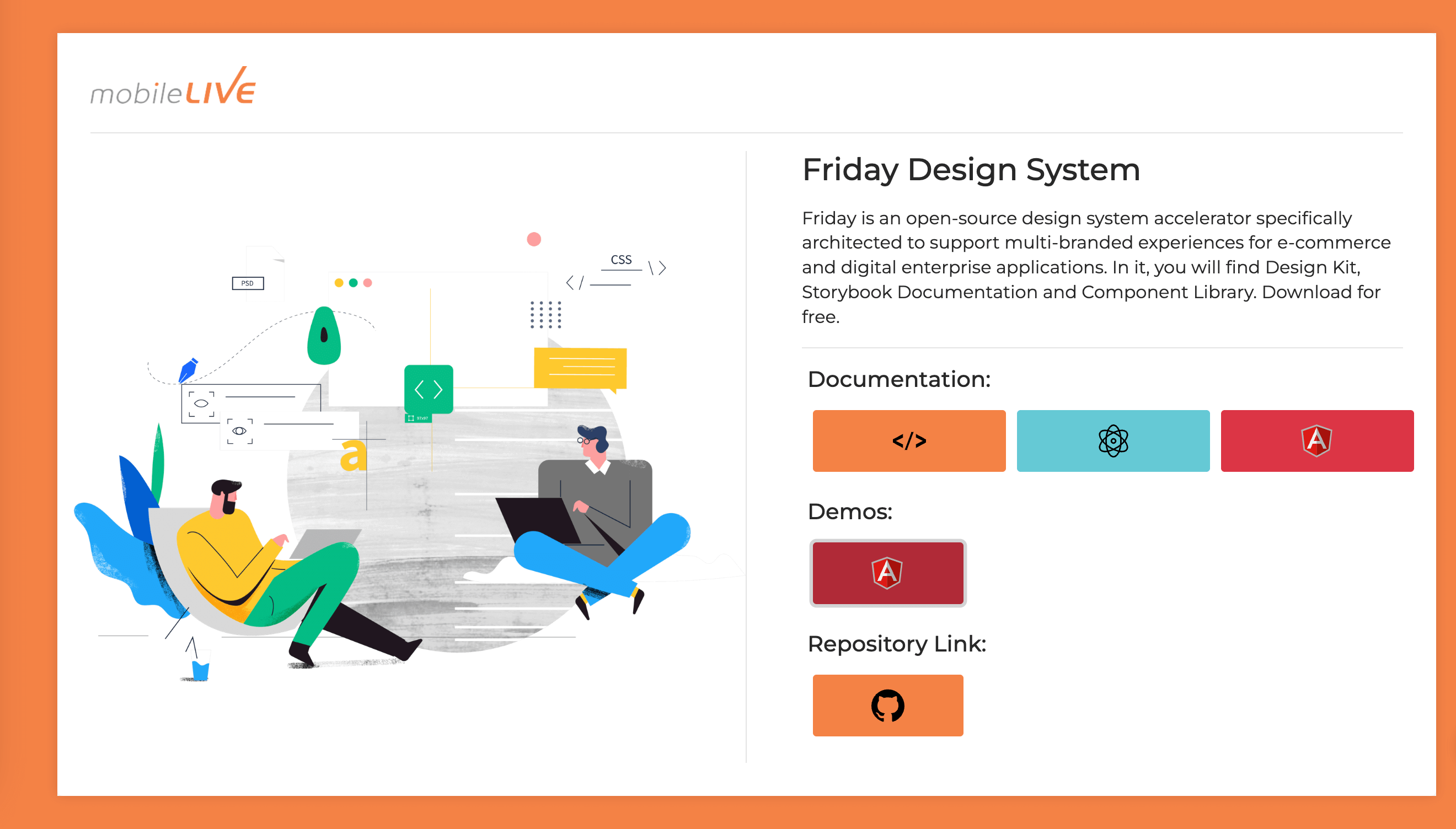 Friday Design System | DesignSystemHunt.com
