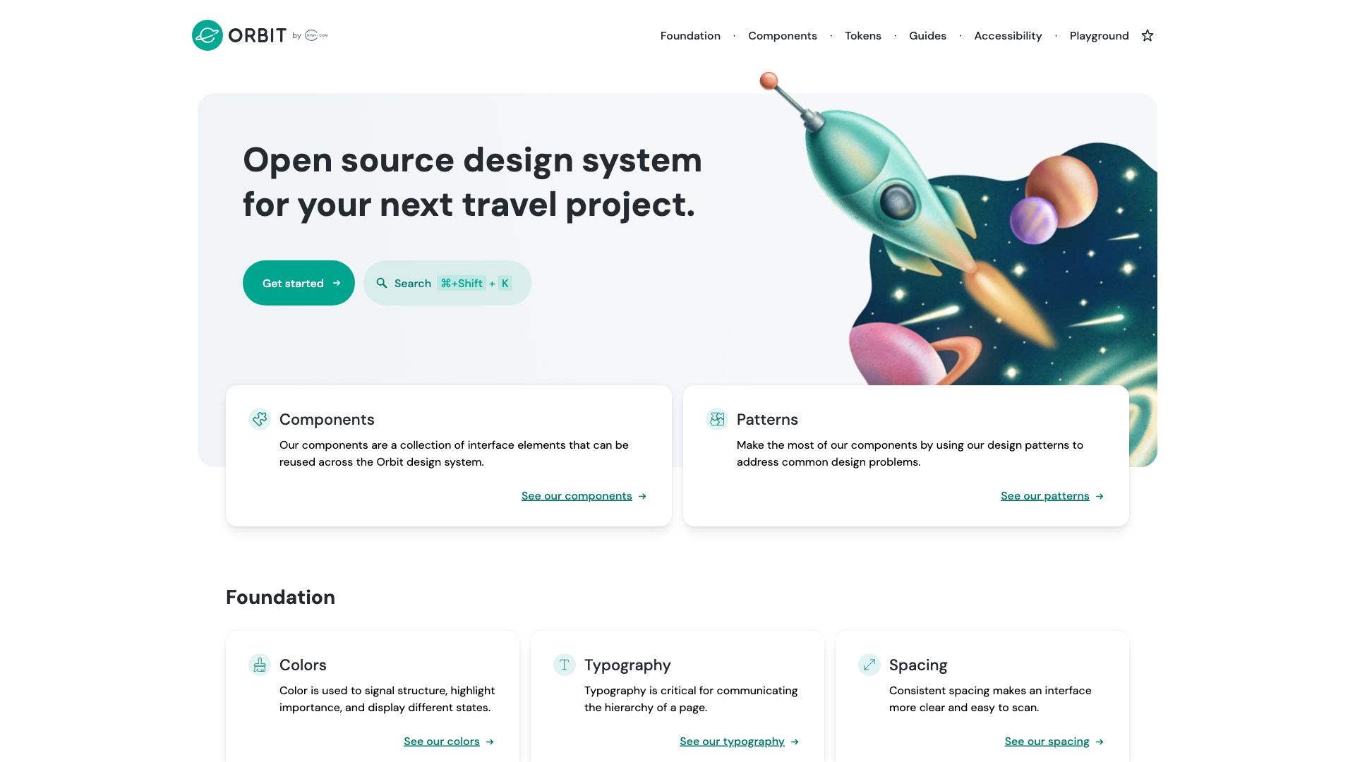 Orbit | DesignSystemHunt.com