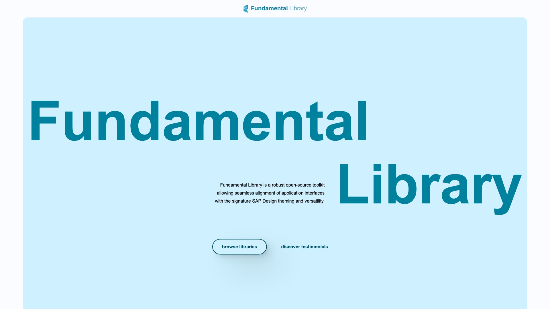 Fiori Fundamentals | DesignSystemHunt.com