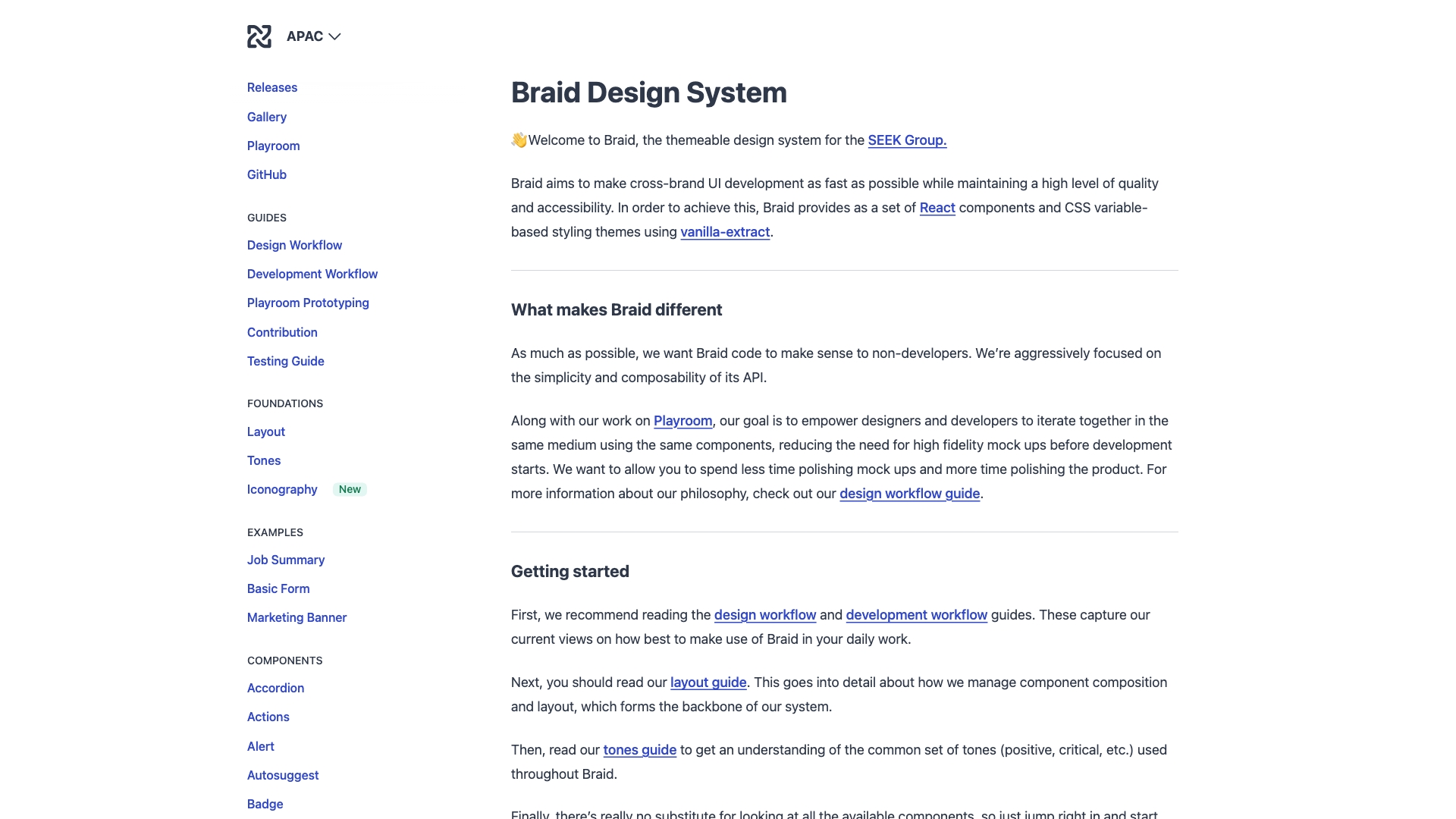 Braid | DesignSystemHunt.com