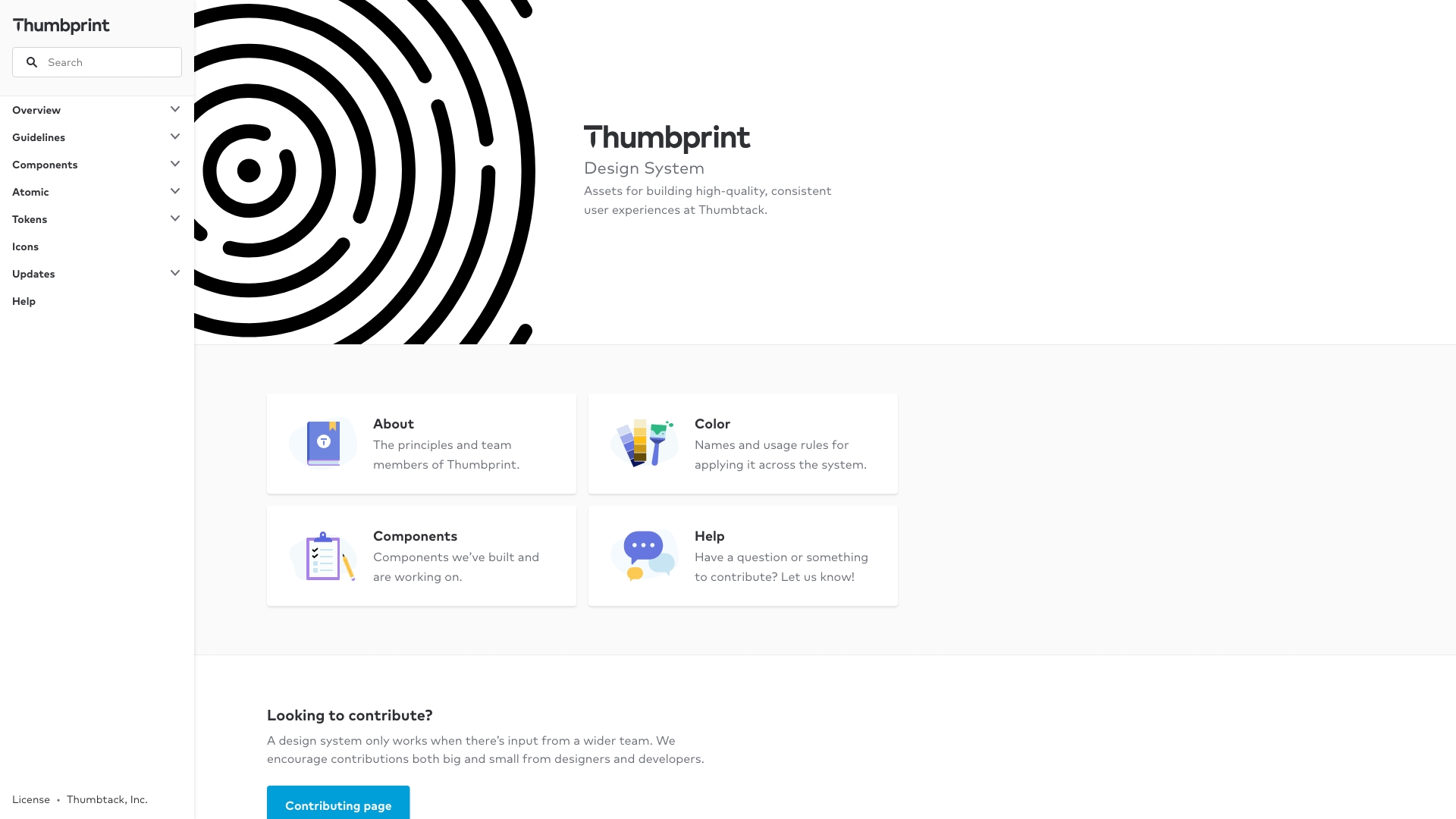 Thumbprint | DesignSystemHunt.com