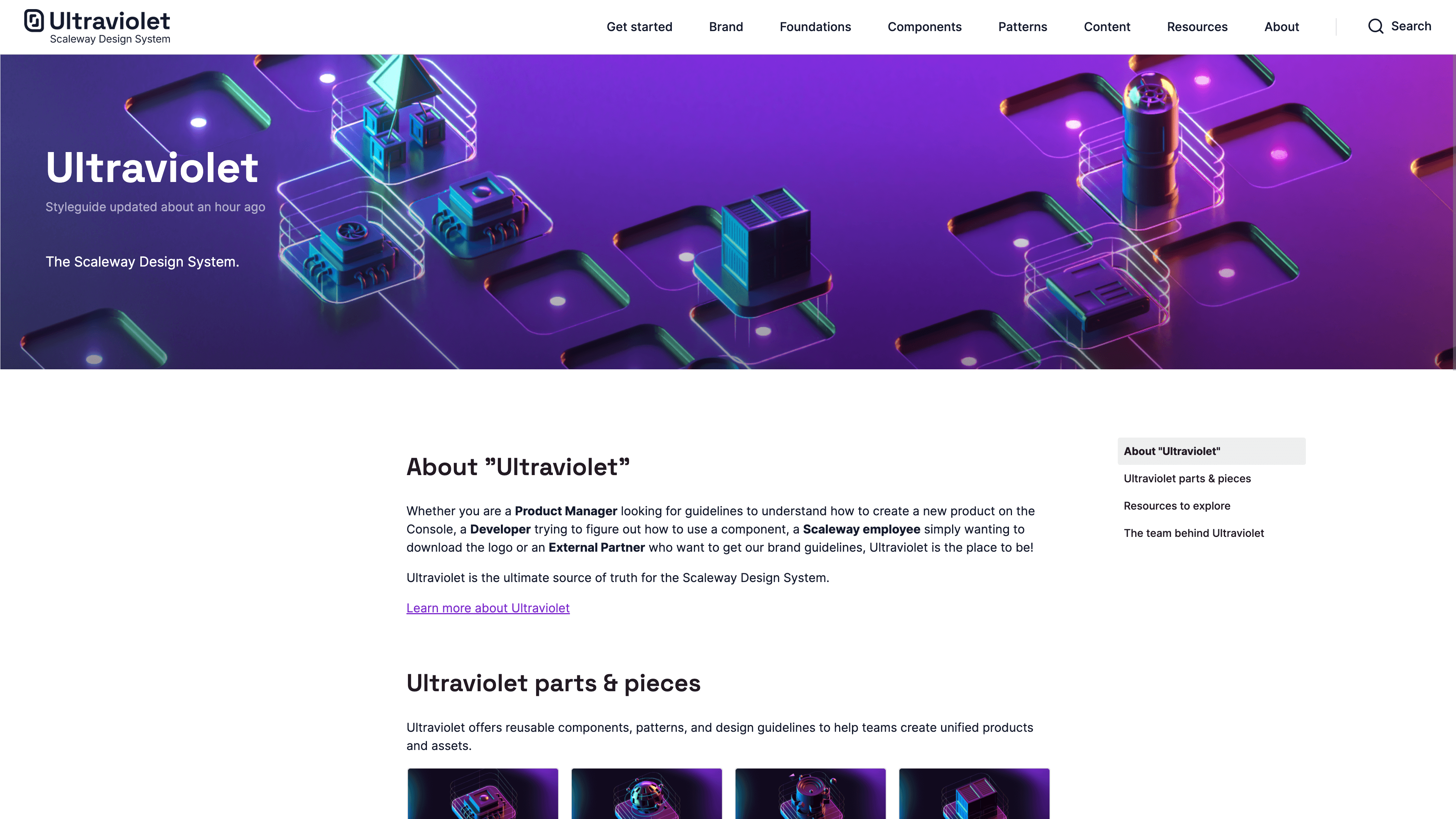 Ultraviolet | DesignSystemHunt.com