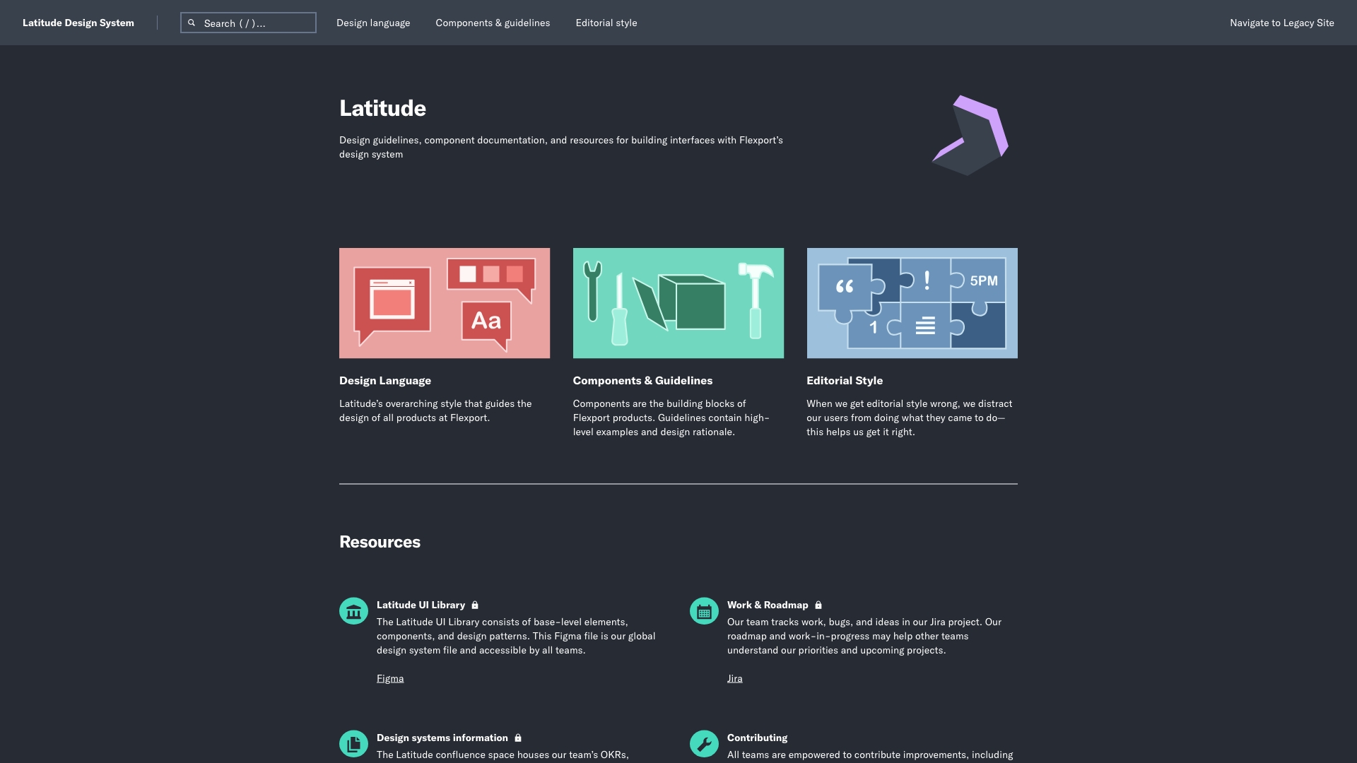 Latitude | DesignSystemHunt.com
