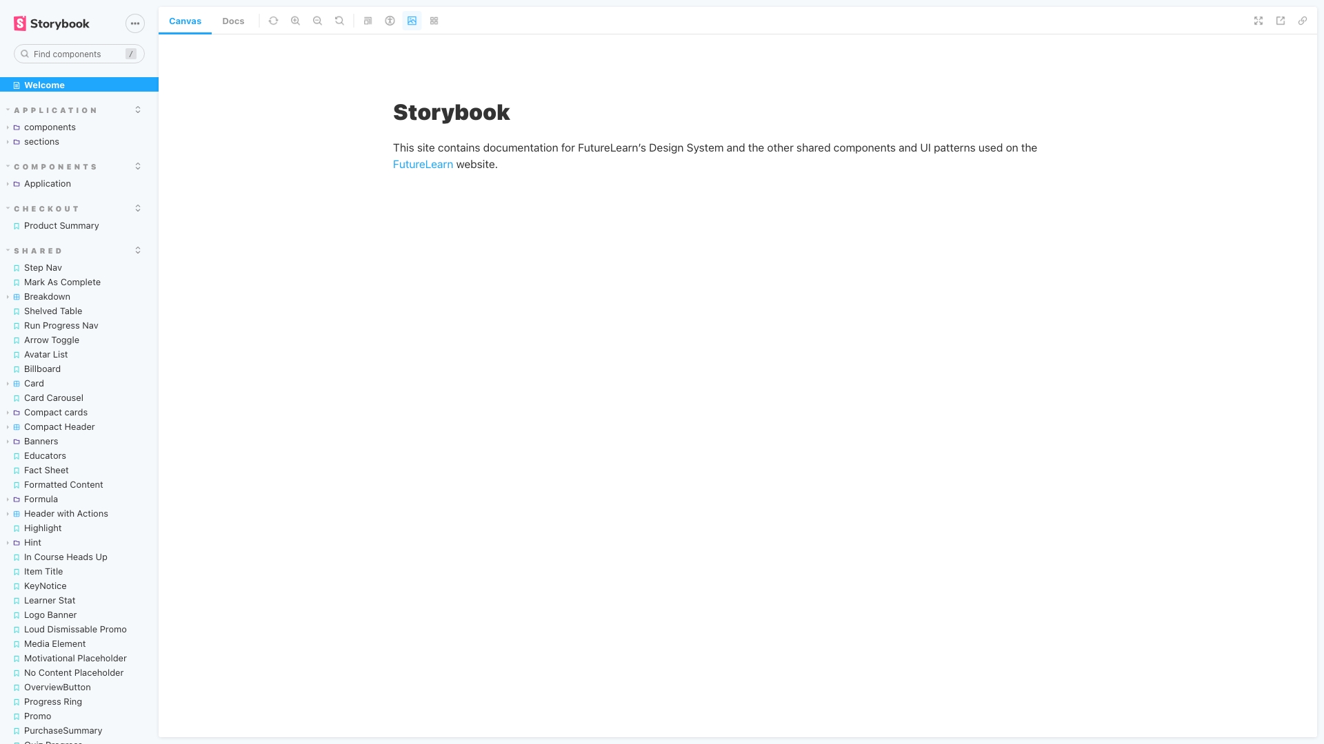 FutureLearn Pattern Library | DesignSystemHunt.com